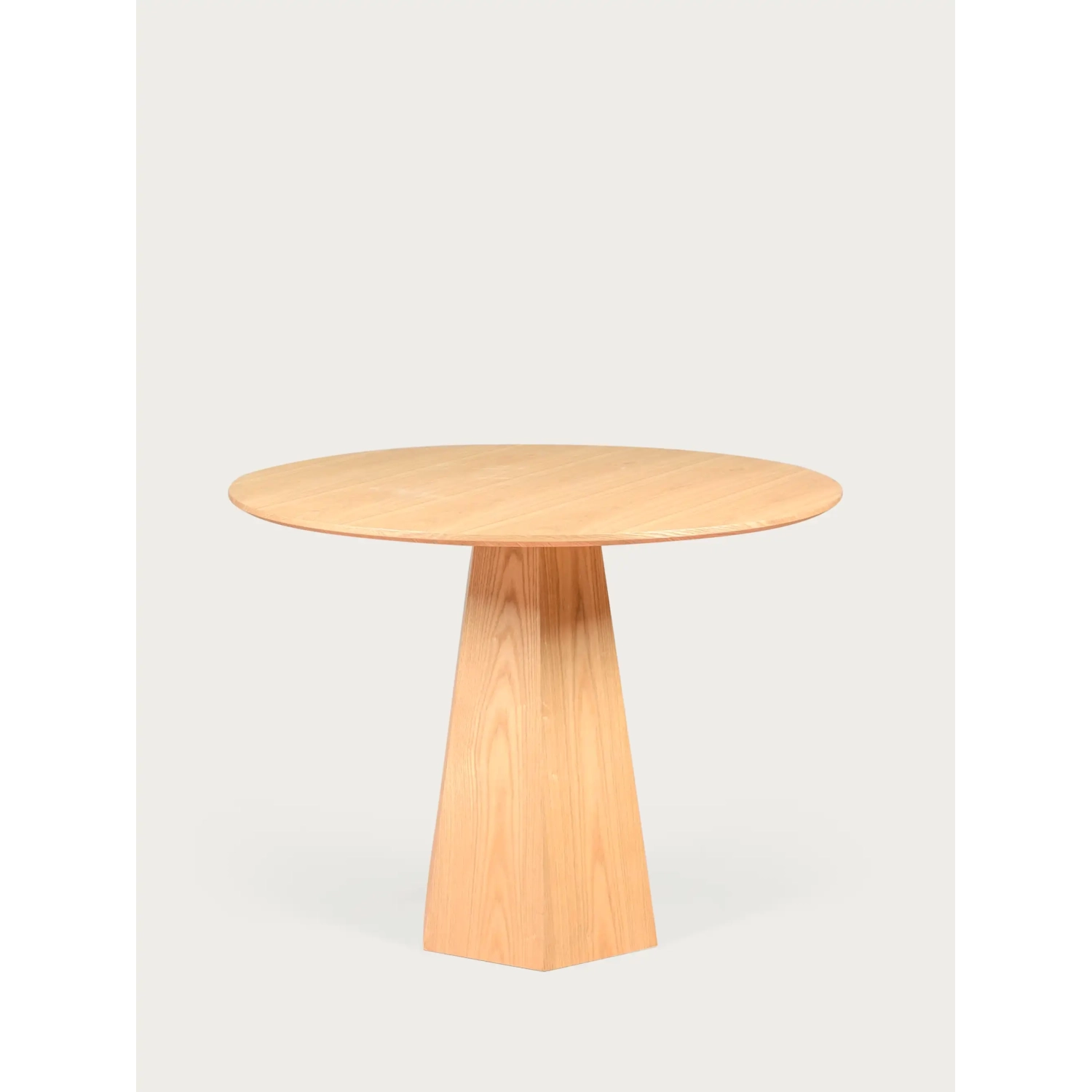 Nordic dining table 100 cm ash ash central foot | Nest Dream Color ...